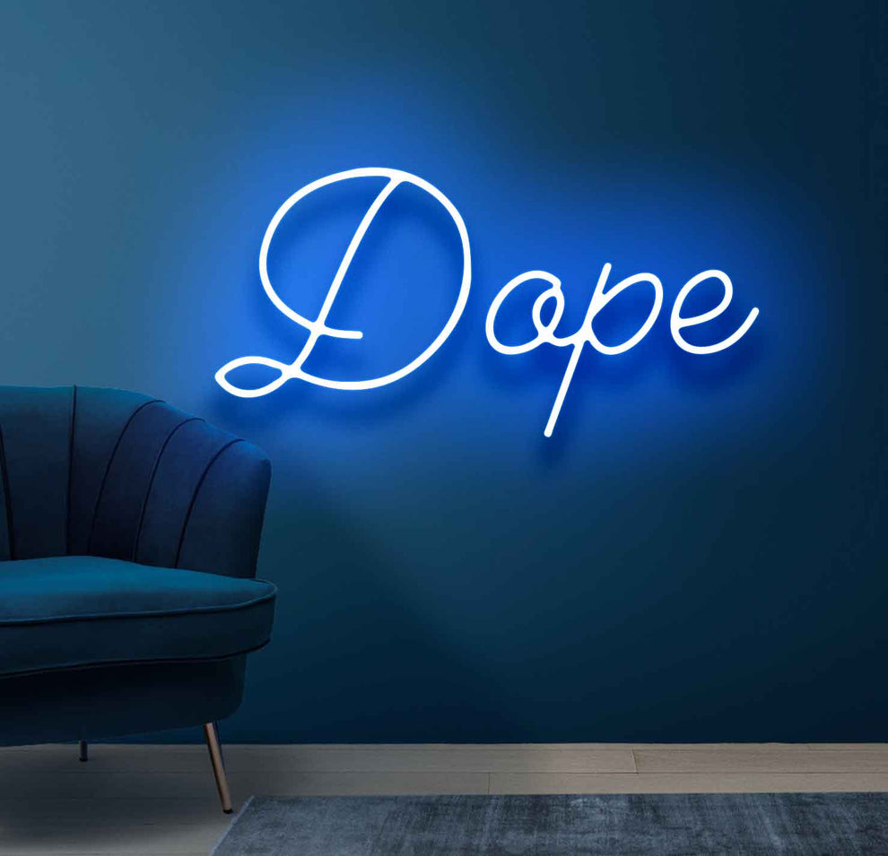 Dope Neon Sign - Elevate Your Space with Neon Brilliance – Neon Walls