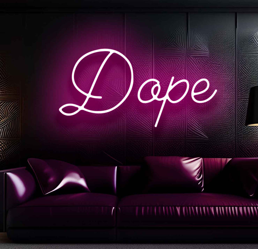 Dope Neon Sign - Elevate Your Space with Neon Brilliance – Neon Walls