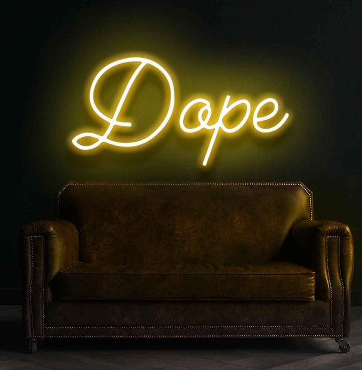 Dope Neon Sign - Elevate Your Space with Neon Brilliance – Neon Walls