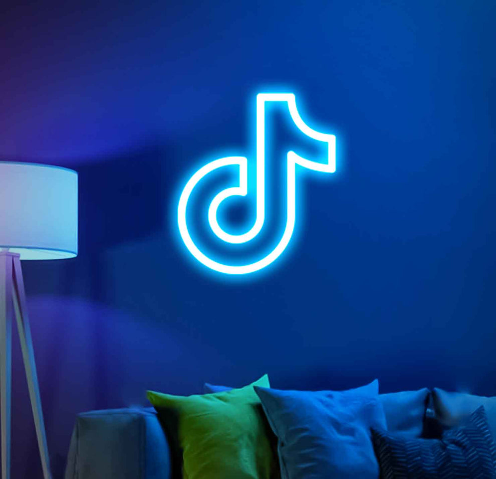 Tiktok Logo Neon Sign - Neon Light – Neon Walls